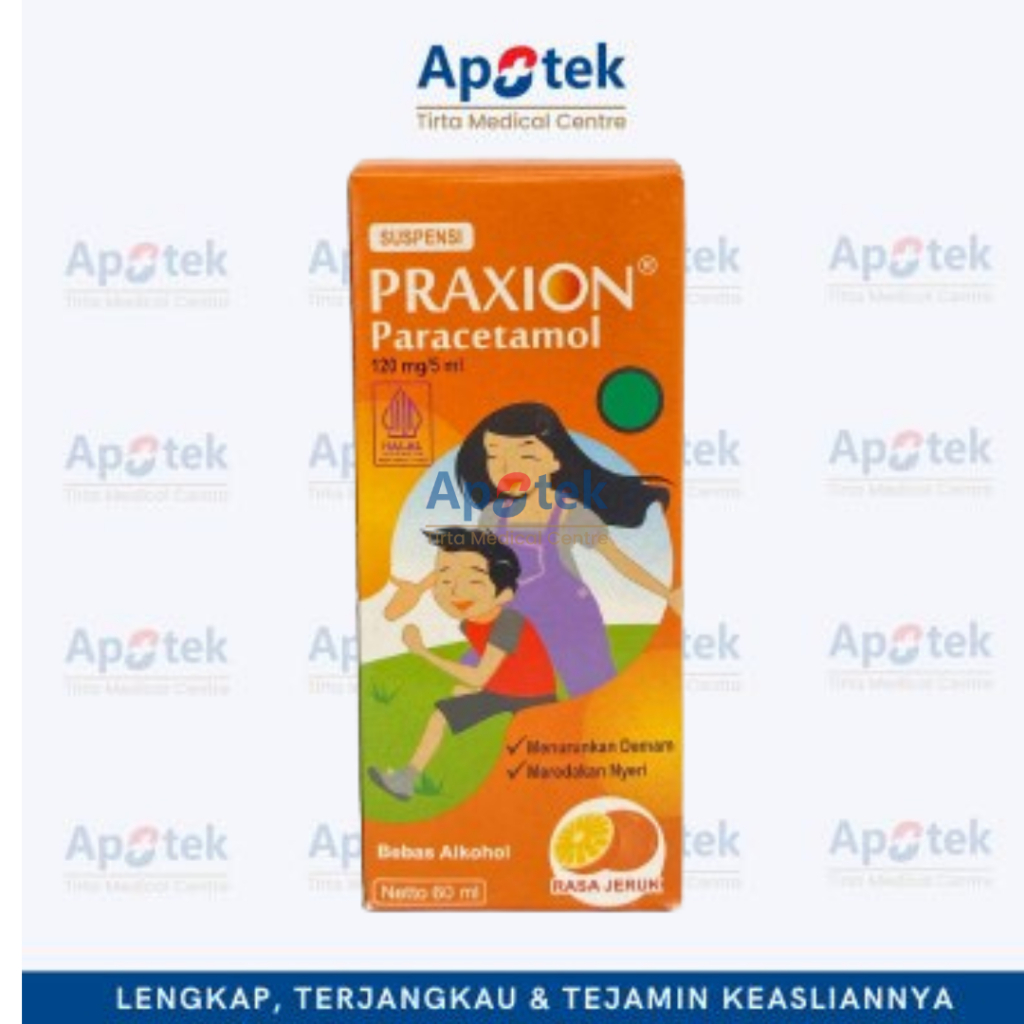 Jual PRAXION SIRUP DEMAM ANAK 120MG/ 5ML | Shopee Indonesia