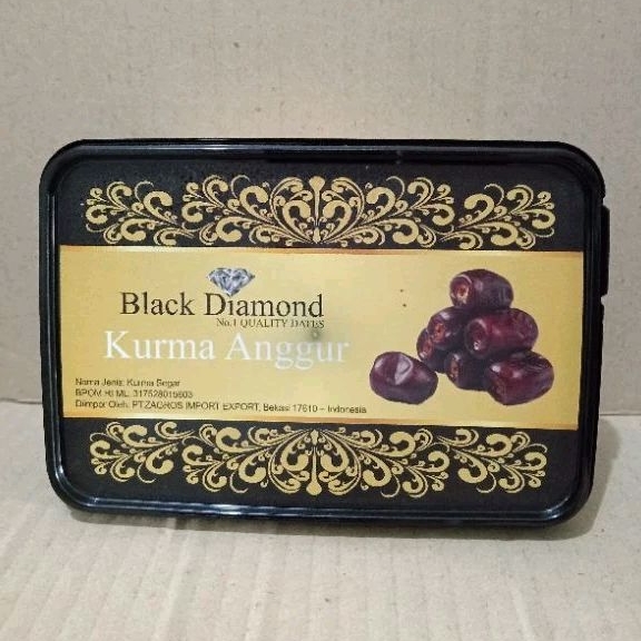 Jual Black Diamond Kurma Anggur 500g | Shopee Indonesia