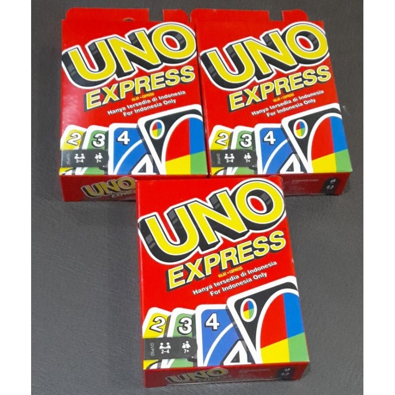 Jual Uno Express Card Game Indonesia Series | Shopee Indonesia
