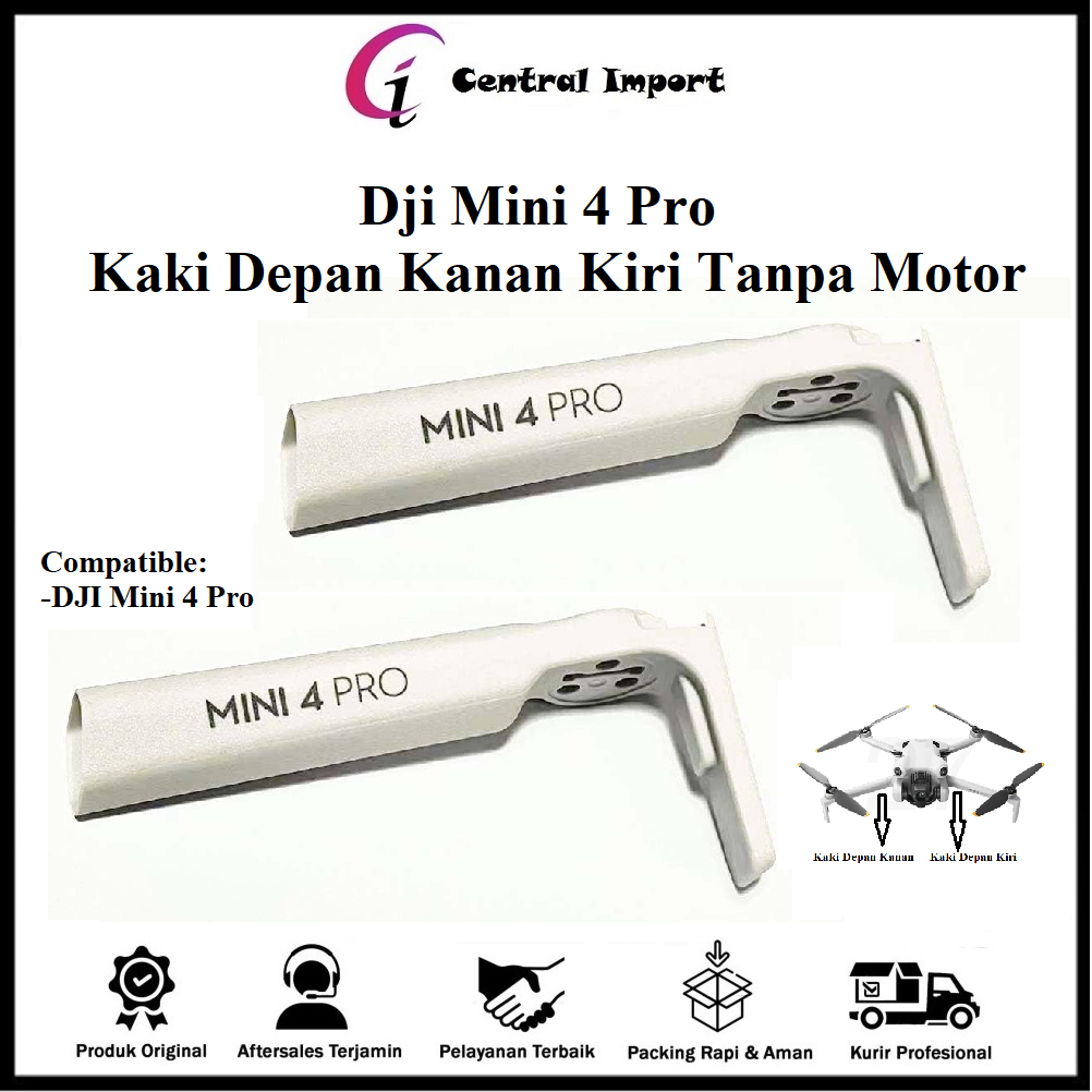 Jual Dji Mini 4 Pro Kaki Depan Kanan Kiri Tanpa Motor - Mini 4 Pro Kaki ...