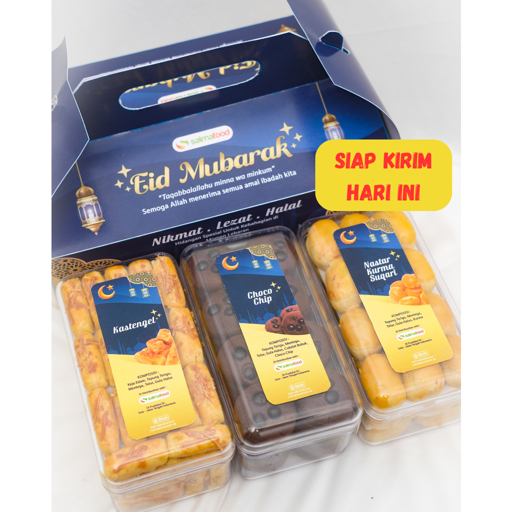 Jual Hampers Salma Food Paket Kue Lebaran Kue Kering Nastar Sukari ...