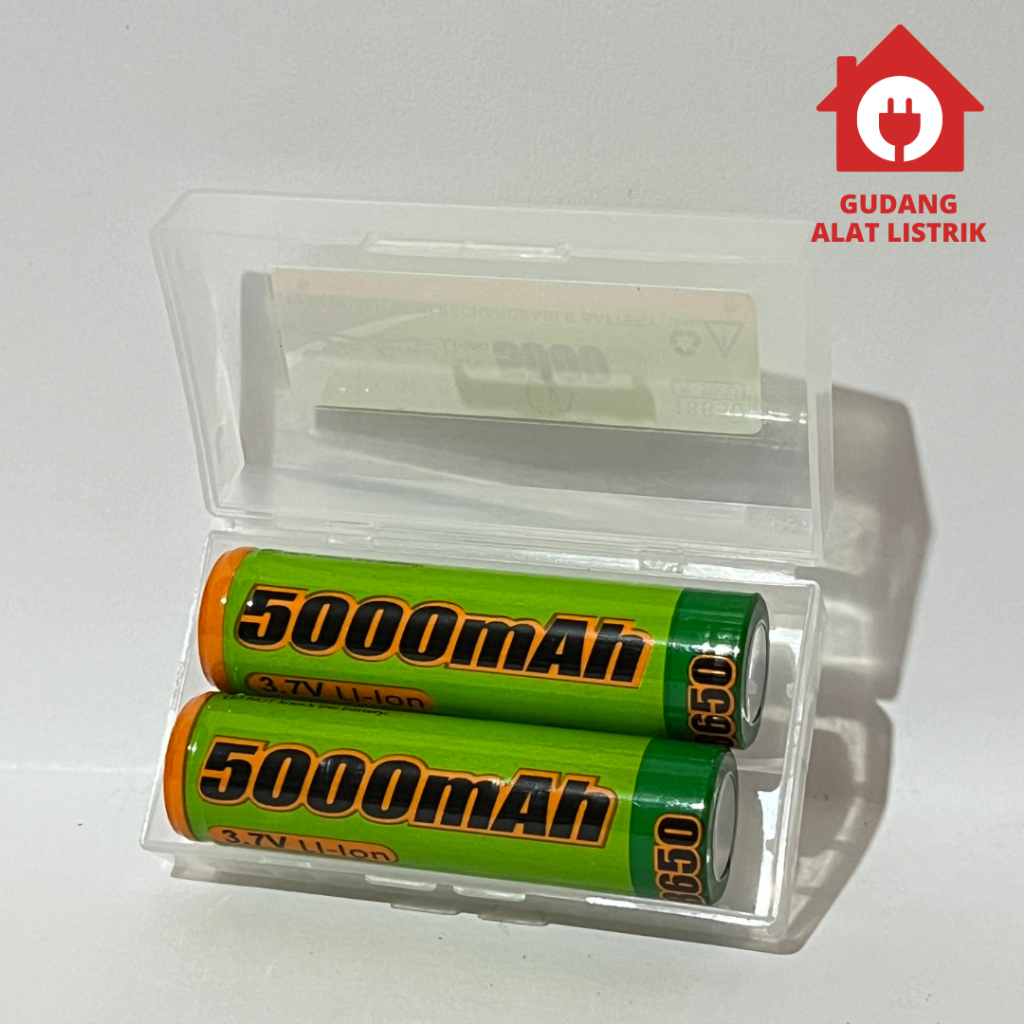 Jual Baterai Senter Kepala / Baterai Vape Rechargeable Li-ion 5000mAh 3 ...