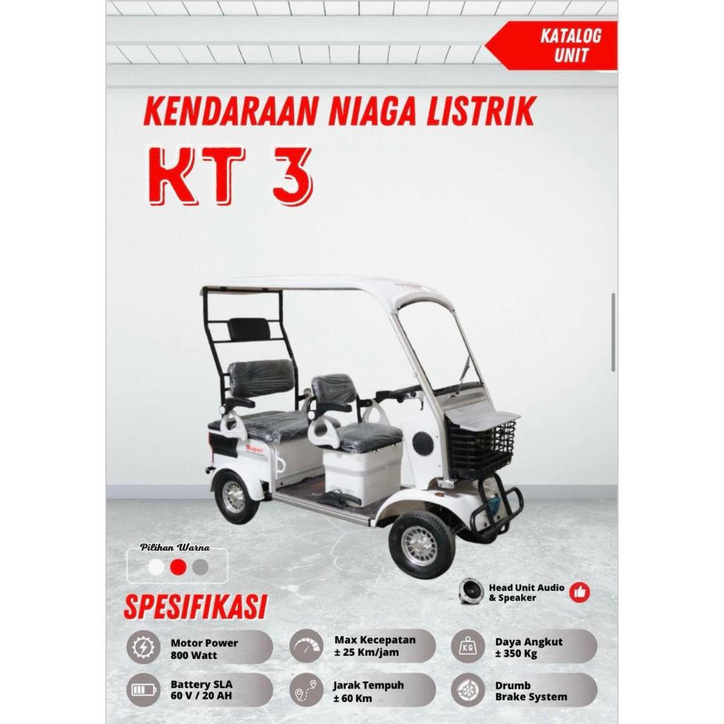 Jual Mobil Listrik Golf Uwinfly KT2 / KT3 / U-WINFLY U winfly Electric Car Roda Empat / Buggy ...