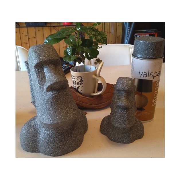 Jual Moai Mo'ai Stone Head Patung Kepala Batu Emoji Emote Mini Figure ...