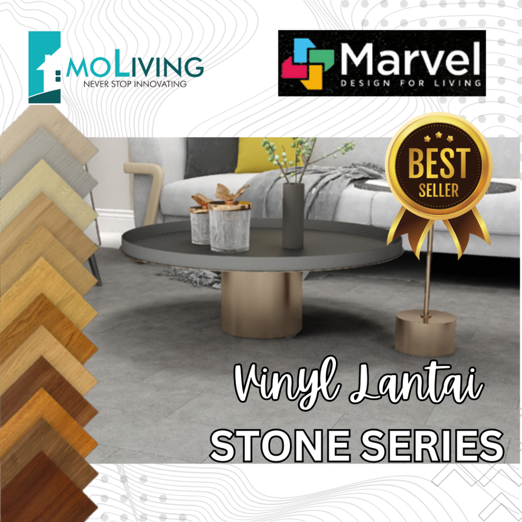 Jual Vinyl Lantai - MARVEL Space Stone - 3mm (1 Box isi 2,45 m2 ...