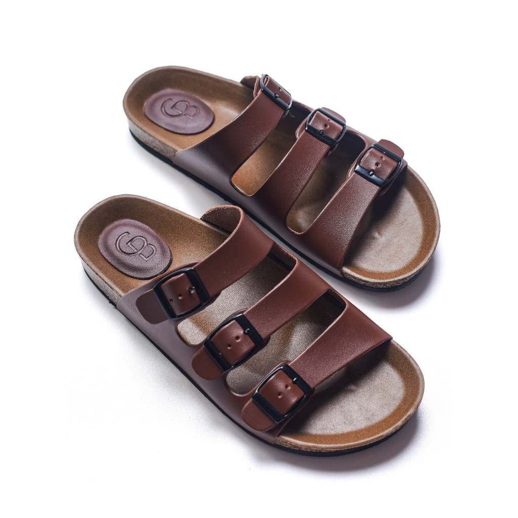 Jual Christian Bale Dante Sandal Casual Premium Pria Sendal Modern Gaul ...