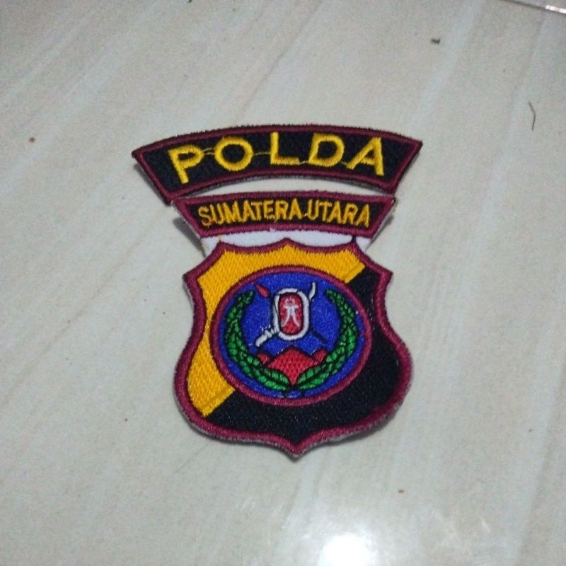Jual Bordir logo polda sumatera utara | Shopee Indonesia