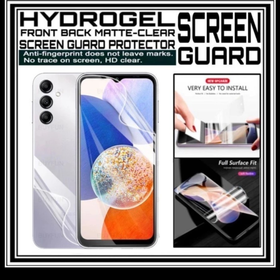 Jual SAMSUNG A56 A26 A16 A36 A06 M15 M55 A25 A35 A55 5G ANTI GORES JELLY HYDROGEL SPY MATTE BLUE ...