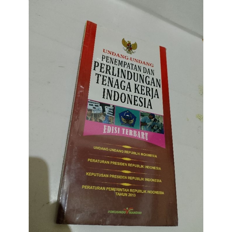 Jual buku undang undang penempatan dan perlindungan tenaga kerja Indonesia tki | Shopee Indonesia
