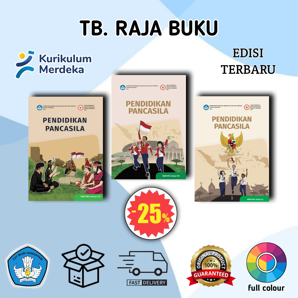 Jual BUKU SISWA PENDIDIKAN PANCASILA KELAS 7,8,9 SMP/MTS KURIKULUM MERDEKA - KEMENDIKBUD ...