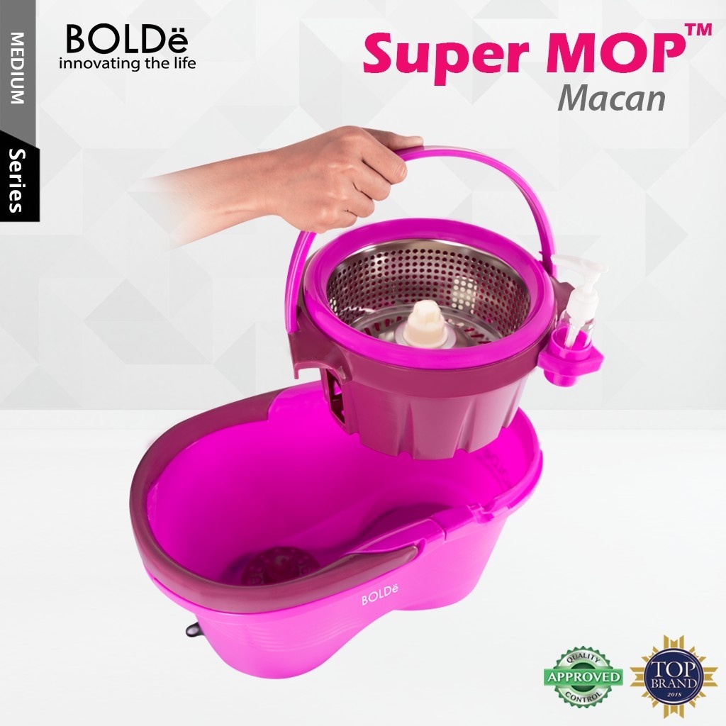 Jual BOLDe Pel Lantai / Super Mop M100X+ Special Edition | Shopee Indonesia