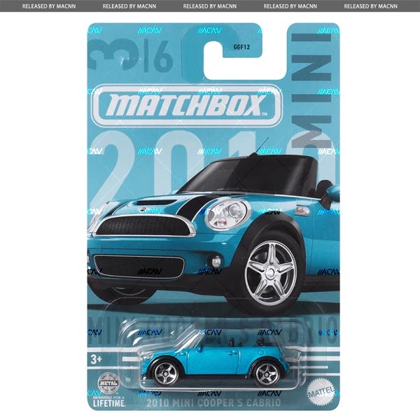Jual Matchbox 2010 Mini Cooper S Cabrio Biru Blue series 2024 JAPAN ...