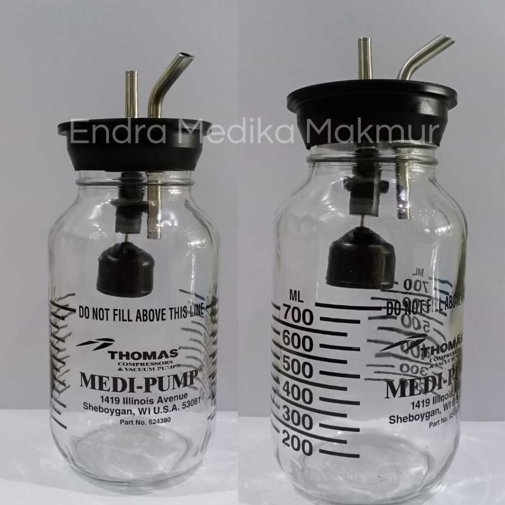 Jual Botol Kaca Suction Pump Thomas | Shopee Indonesia