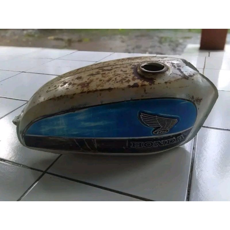 Jual Tengki cb100 bladus model ori , bahan tangki doraemon Baru ...