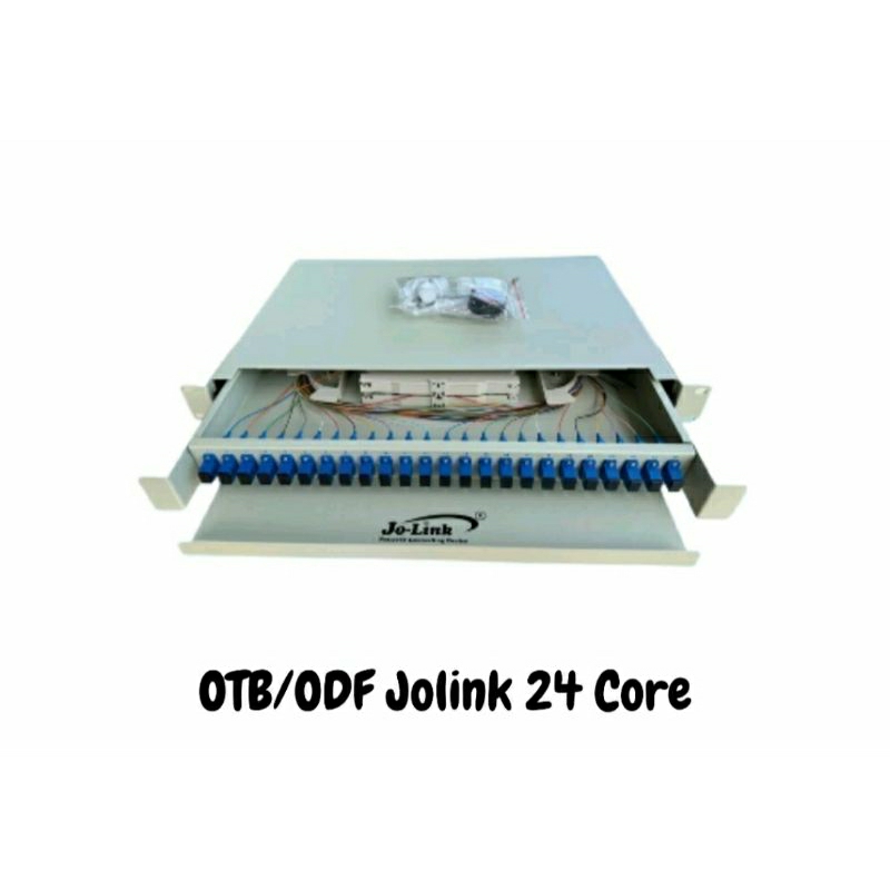 Jual OTB/ODF 24Core Jolink lengkap pigtail dan adapter | Shopee Indonesia