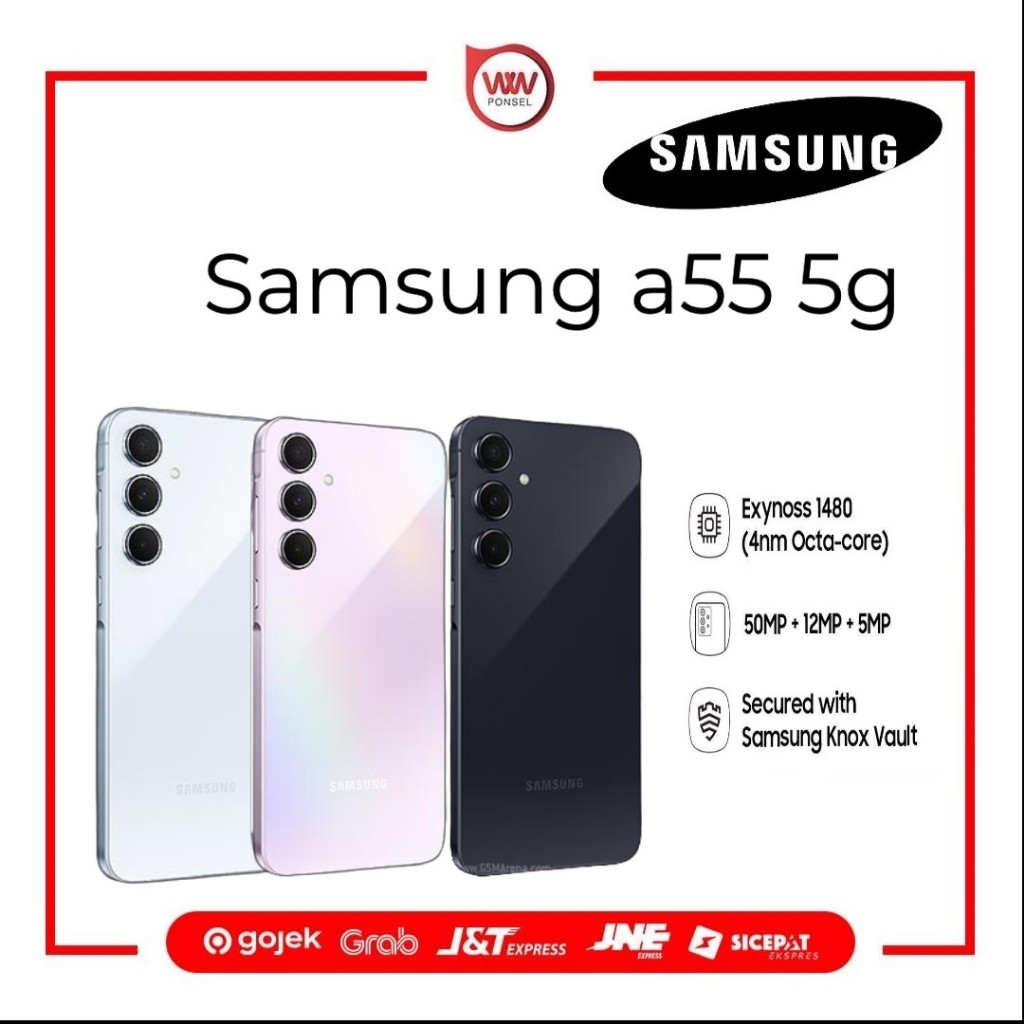 Jual Hp Samsung A55 5G Ram 8GB Internal 256GB Garansi Resmi | Shopee ...