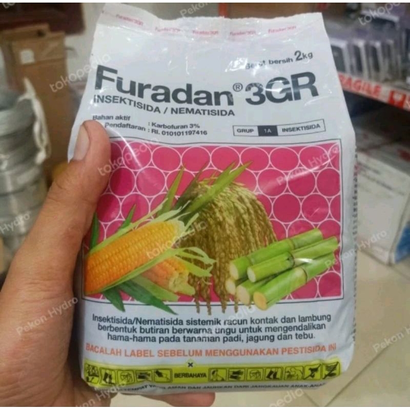 Jual FURADAN Kemasan Repack 250 gram INSEKTISIDA NEMATISIDA SEMUT ...
