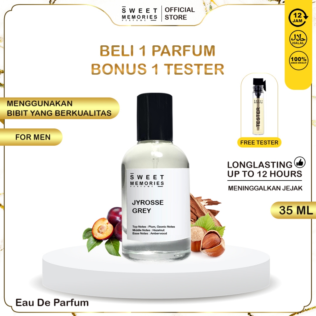 Jual SWEET MEMORIES - Parfum Pria Aroma Tahan Lama Inspired By JYROSSE ...