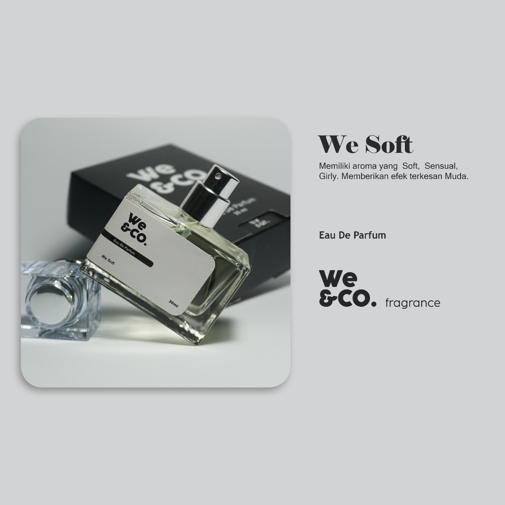 Jual We & CO. Fragrance I Eau De Parfum I 30 ml I We Soft | Shopee ...