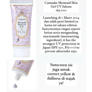 Jual Canmake Mermaid Skin Gel UV Terlengkap & Harga Terbaru Oktober 2025 | Shopee Indonesia