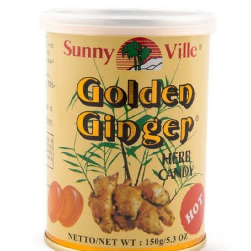 Jual Permen GOLDEN GINGER Kaleng Jahe Herbal 150gr | Shopee Indonesia