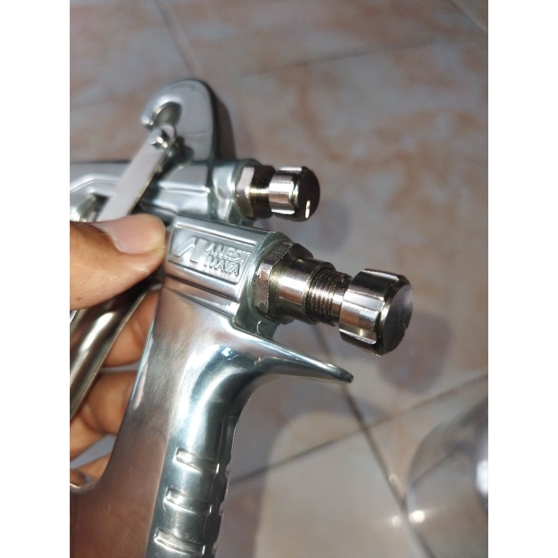 Jual Spray Gun Anest Iwata Wider2 + tabung | Shopee Indonesia