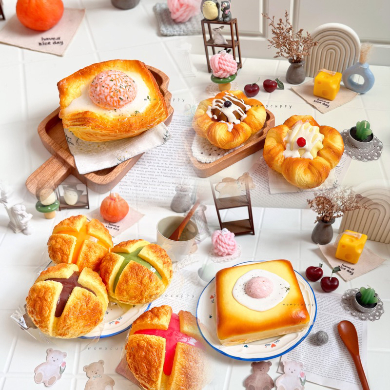 Jual READY assorted pastry series super slow & super soft squishy ...