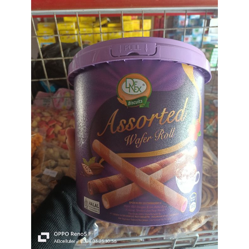 Jual DENEX BISCUIT ASSORTED WAFER ROLL | Shopee Indonesia