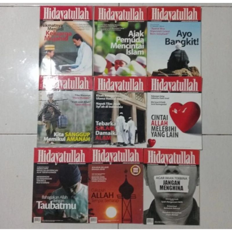 Jual Majalah HIDAYATULLAH Original Bekas Baca Deskripsi | Shopee Indonesia