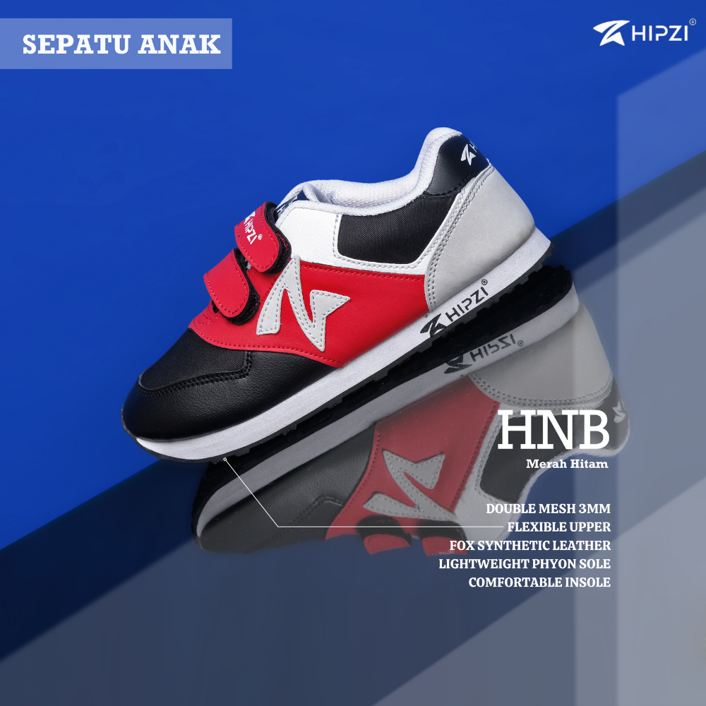 Jual HIPZI Sepatu Anak Sneakers Anak Perempuan Laki Laki Cowok Cewek Tk ...