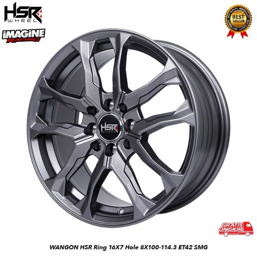 Jual Velg racing mobil ring 16 calya mobilio swift avanza xenia pcd ...