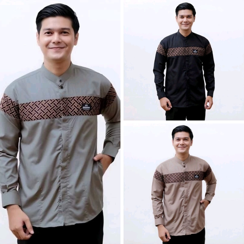 Jual CUCI GUDANG !! Atasan Setelan Baju Koko Pria Dewasa Elrumi Lengan ... Jual CUCI GUDANG !! Atasan Setelan Baju Koko Pria Dewasa Elrumi Lengan ...