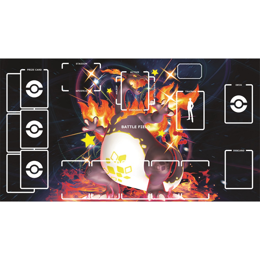 Jual POKEMON TCG PLAYMATE SINGLE SIDE, ALAS MAIN KARTU POKEMON SATU ...