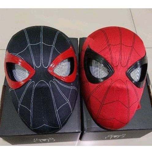 Jual Topeng spiderman no way home | miles morales | iron spider ...