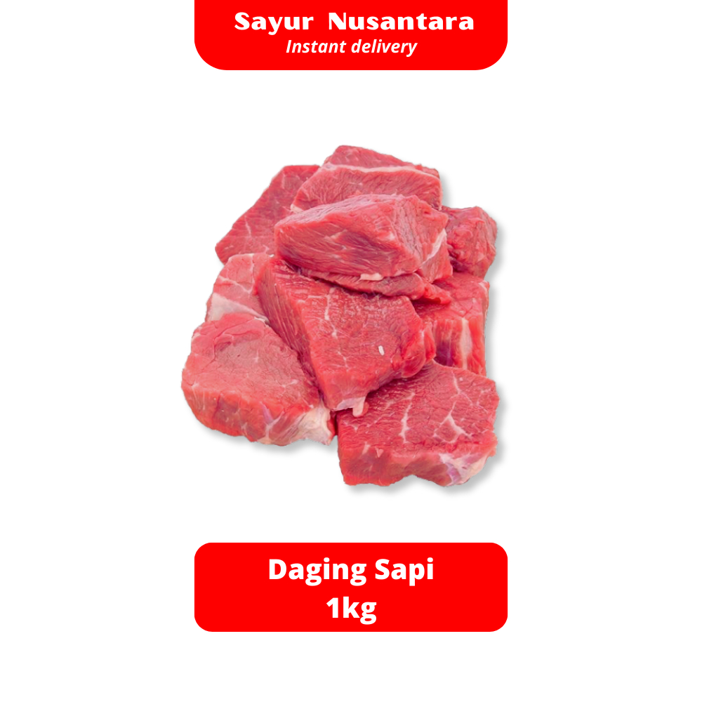 Jual Daging Sapi 1kg - Sayur Nusantara | Shopee Indonesia