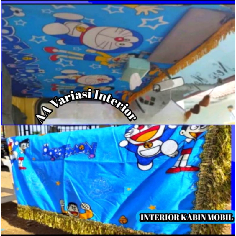 Jual kain plafon atap kabin mobil gorden atap kabin mobil Truk Hino ...
