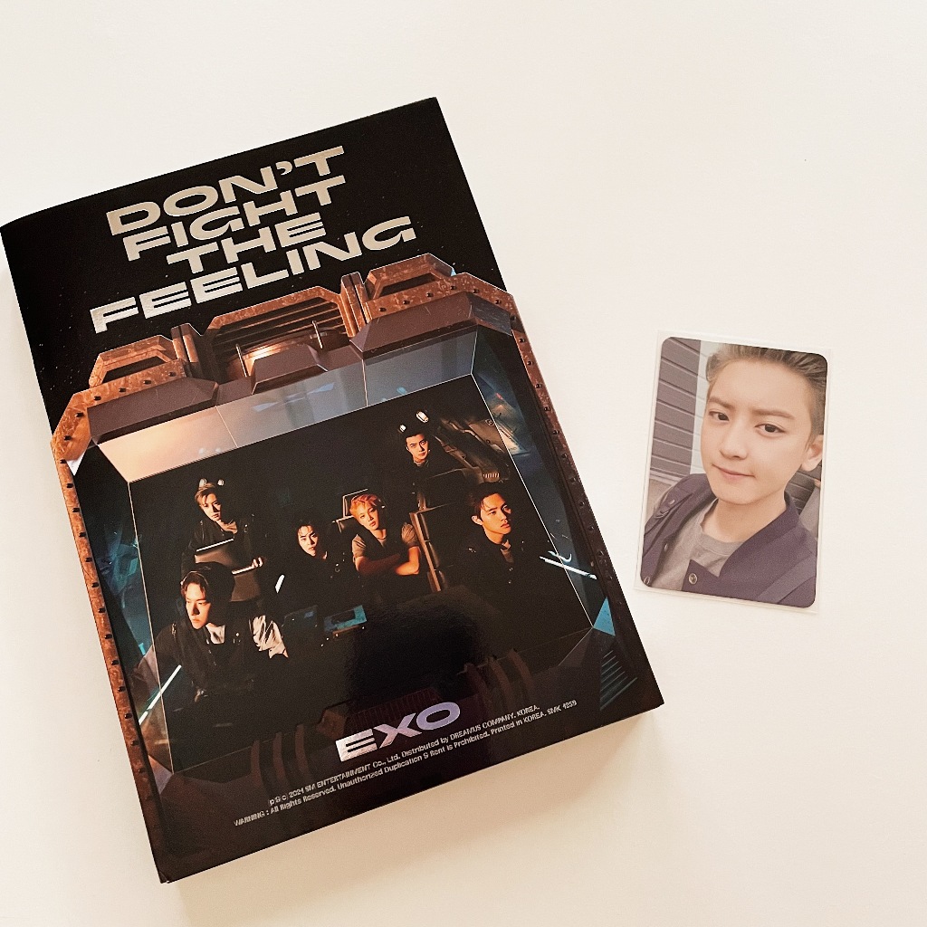 Jual [READY STOCK] EXO DON'T FIGHT THE FEELING PHOTOBOOK VER - FULL SET PC CHANYEOL UNSEALED ...
