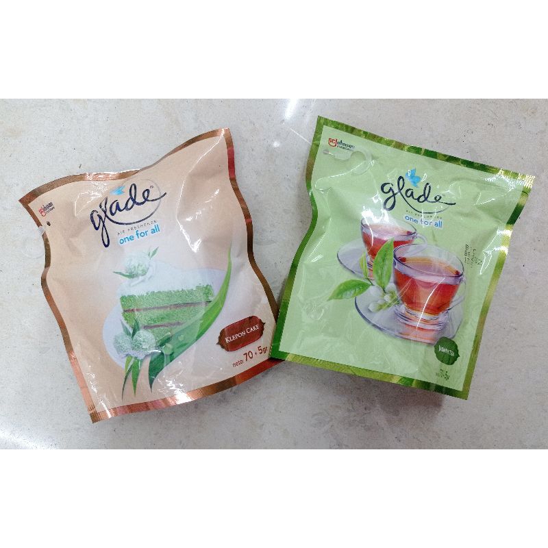 Jual BARU!! Glade Air Freshener Jasmine Tea & Klepon cake | Shopee ...