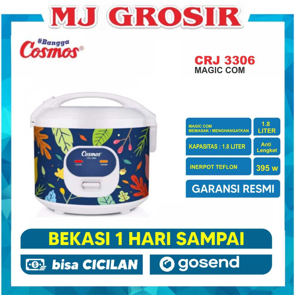 Jual PROMO MAGIC COM COSMOS CRJ 3306 TEFLON 1.8 LITER MURAH | Shopee ...