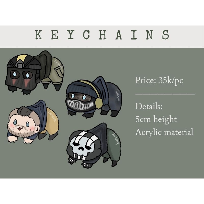 Jual 【Limited stock】Keychain Call of Duty | Call of duty Keychain ...