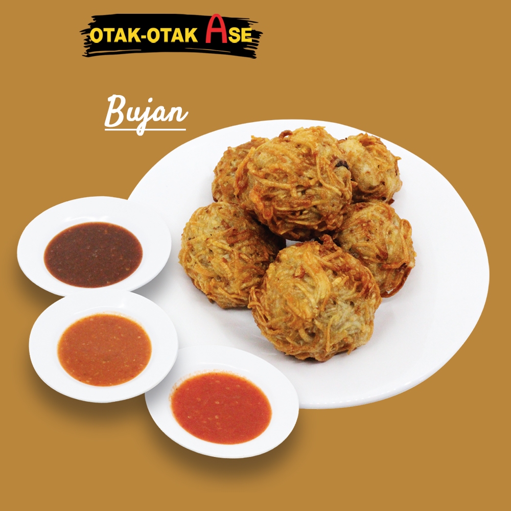 Jual Bujan Talas Goreng Khas Bangka OTAK OTAK ASE Siap Santap | Shopee ...