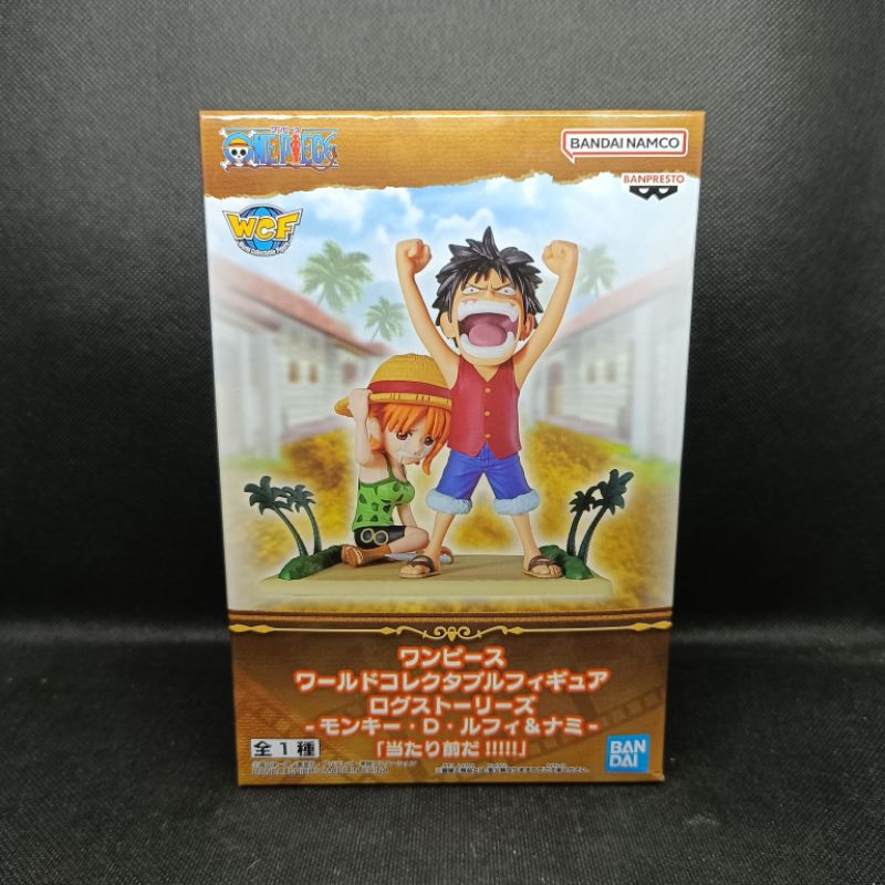 Jual Figure One Piece WCF Log Series Luffy and Nami Arlong Park Arc ...