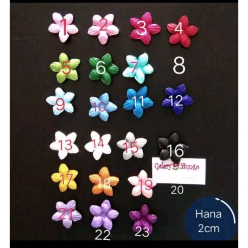 Jual Bunga Hana ±2cm 100 Lembar | Shopee Indonesia