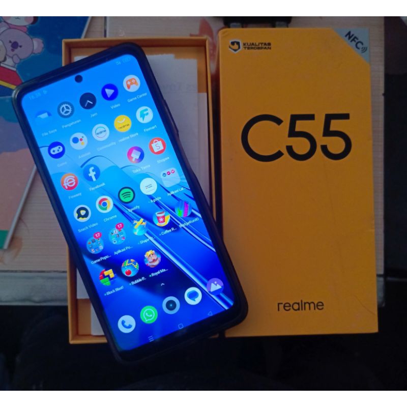 Jual Hp Realme c55 ram 6 128(Second Original).Pemakaian pribadi ...