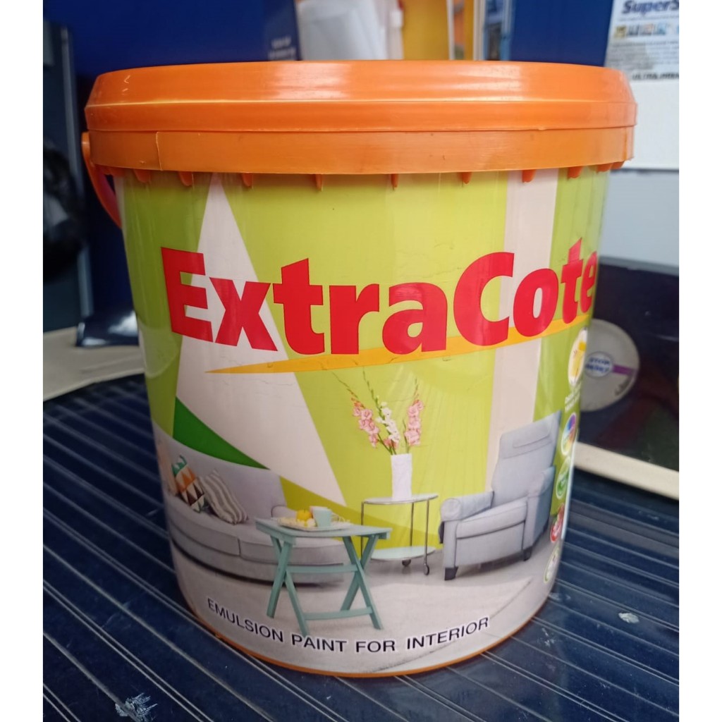 Jual CAT TEMBOK TOA EXTRACOTE EMULTION INTERIOR 5 Kg | Shopee Indonesia