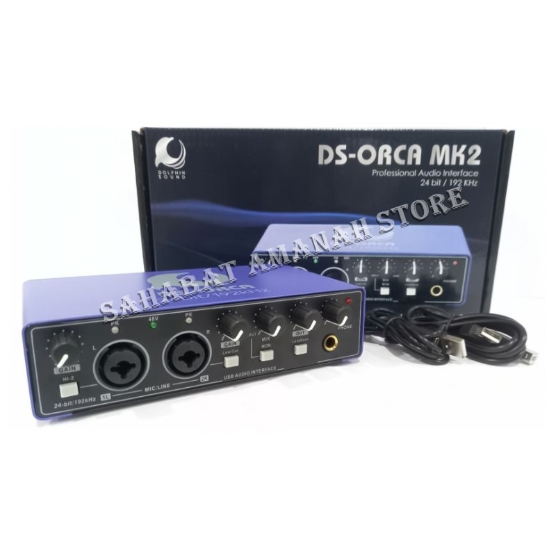 Jual Ready New Original Dolphin Sound DS Orca MK2 Soundcard Recording ...