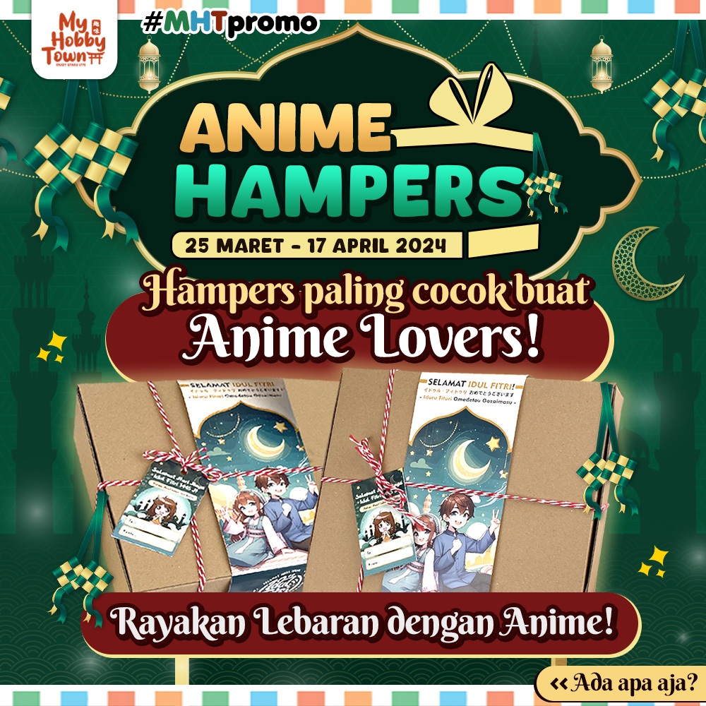 Jual Hampers Lebaran Anime Merchandise Set Gift Aksesoris Cosplay ...
