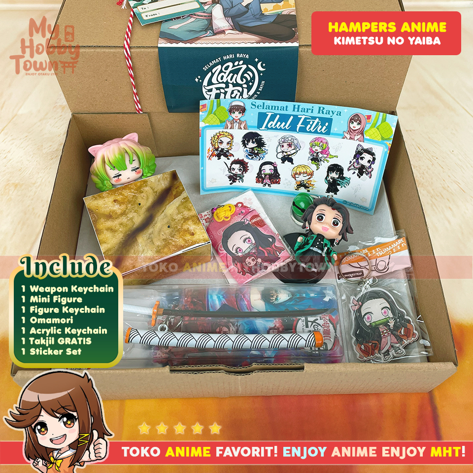 Jual Hampers Lebaran Anime Merchandise Set Gift Aksesoris Cosplay ...