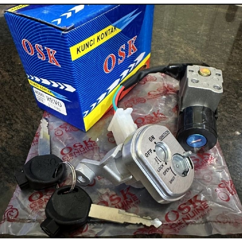 Jual KUNCI KONTAK ASSY SET PLUS KUNCI JOK REVO LAMA OLD 2007 - 2009 ( OSK ) | Shopee Indonesia