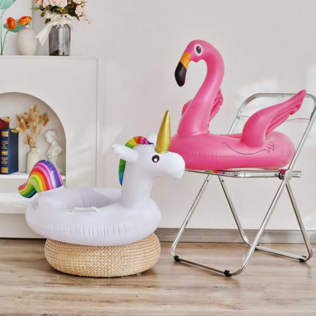 Jual SX142 Ban Renang Pelampung Renang Berenang Anak Baby Pink Flamingo ...